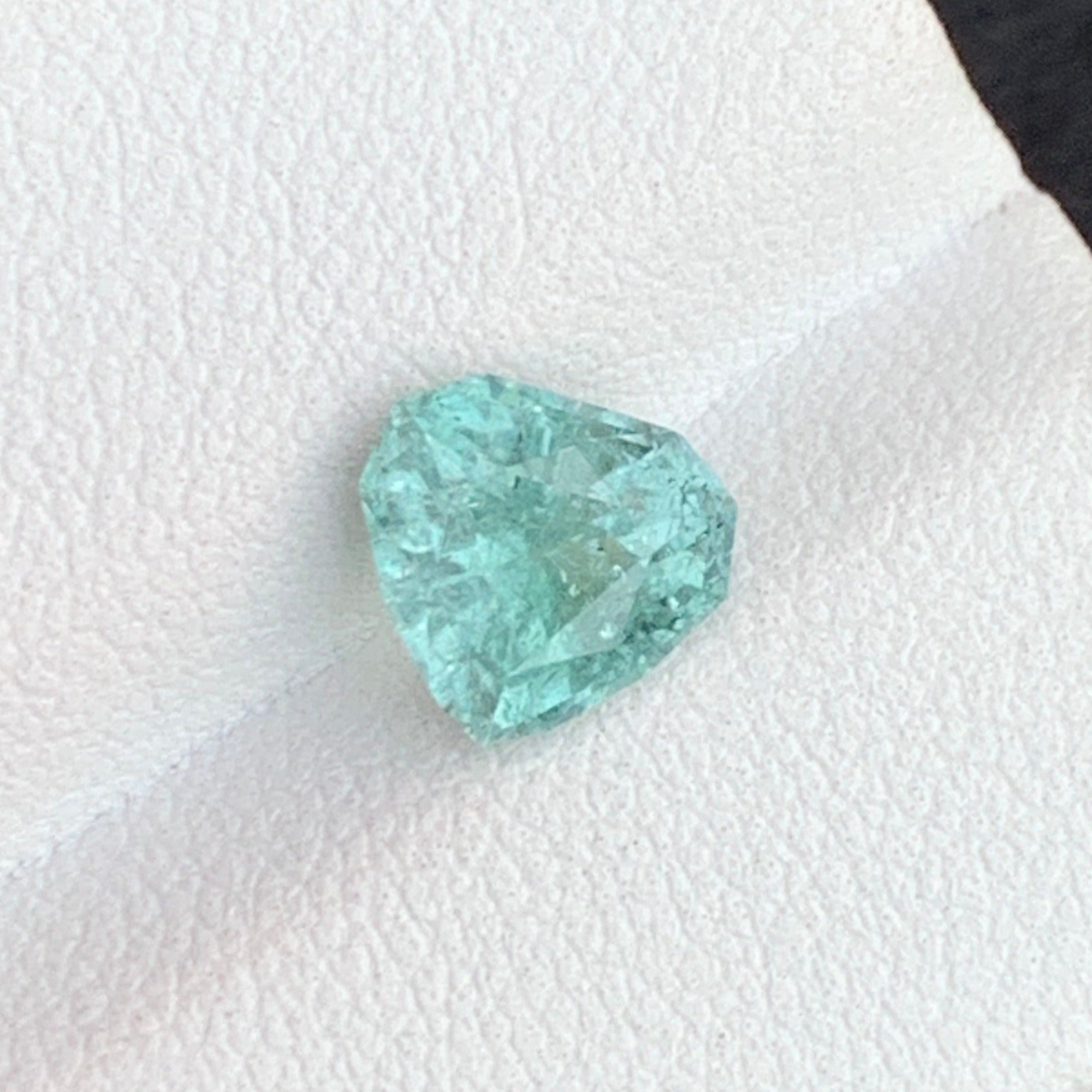 Natural Seafoam Green Tourmaline, Heart Shape Cut - 1.70 Carats | Premium Quality Gemstone