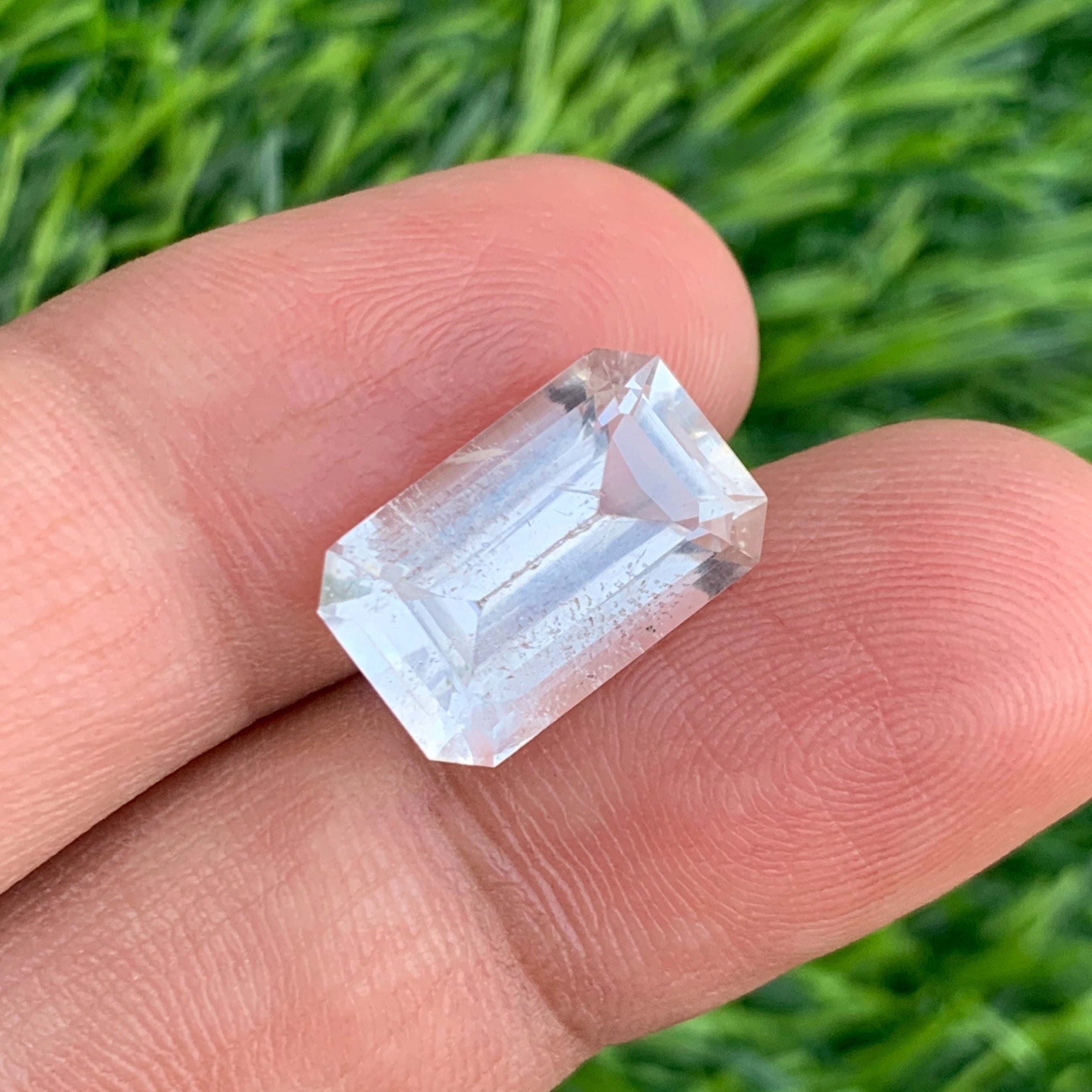 Buy Milky Quartz from Pakistan, Asscher Cut 9.25 Carats