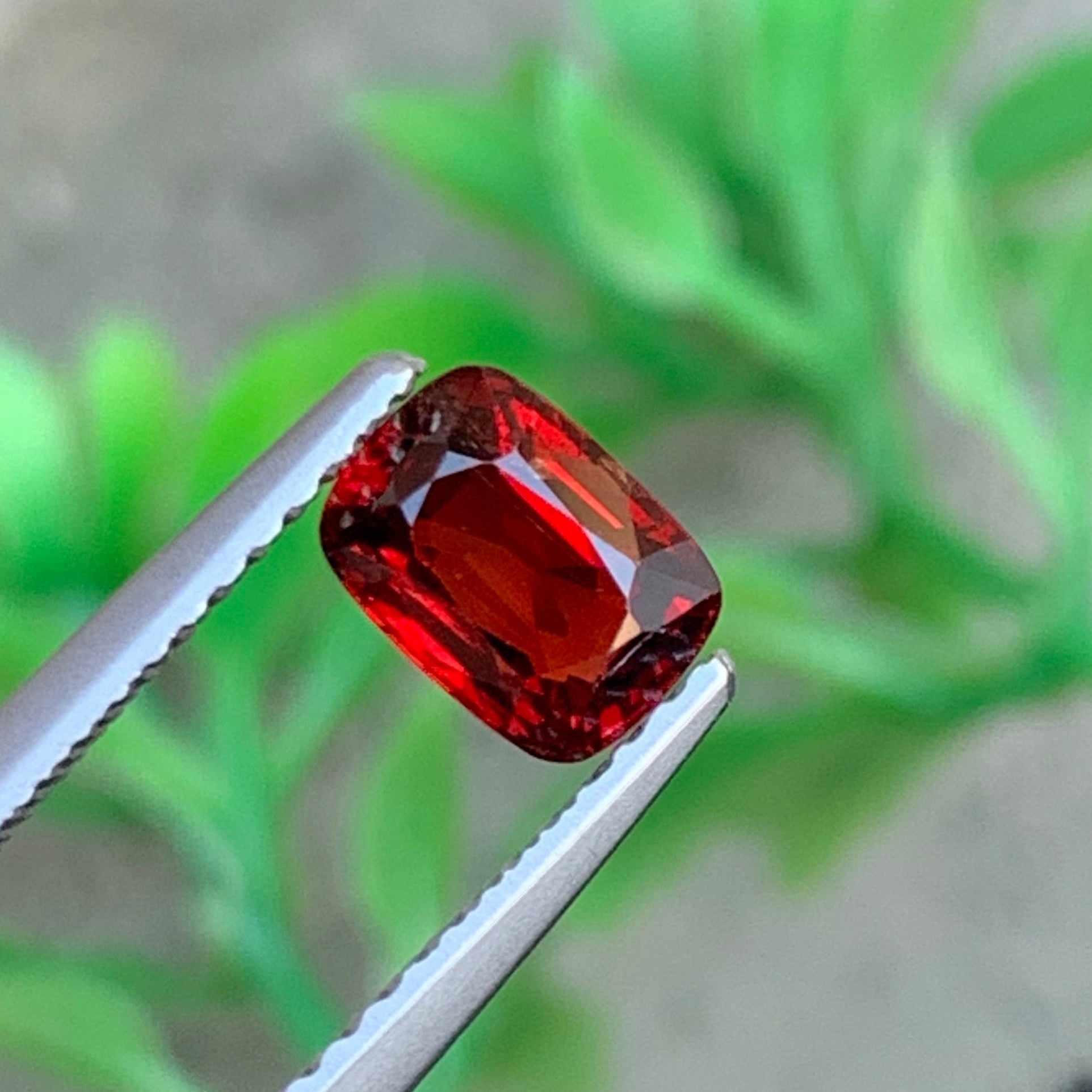 0.85 Carat Burma Red Spinel – Cushion Shape Untreated Gemstone ...